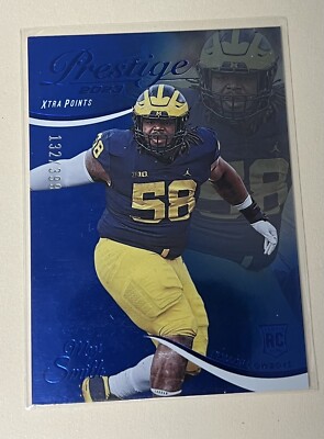 2023 Panini Prestige Mazi Smith Xtra Points Blue Rookie /399 Dallas ...