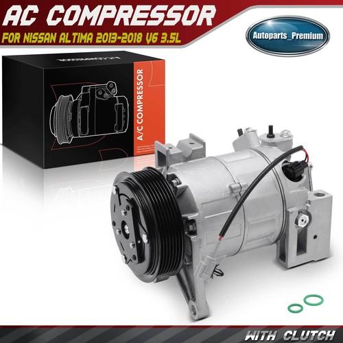 AC A/C Compressor w/ Clutch for Nissan Altima 2013 2014 2015 2016-2018 ...