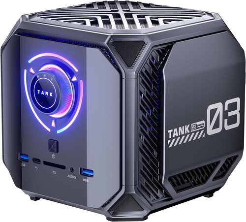 8K GAMING Mini PC Windows 11 Intel i7 12700H i9 12900H RTX 3070 Triple ...