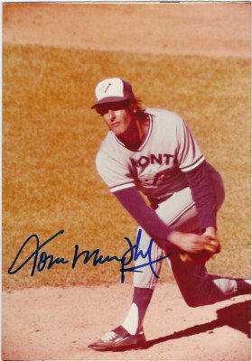 TOM MURPHY PHOTO 4x6 AUTOGRAPHED SIGNED TOROTNTO BLUE JAYS **RARE** | eBay