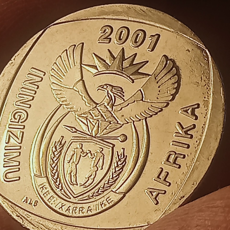 2001 5 RAND PERFECT COIN SOUTH AFRICA..RARE..FOR COLLECTOR | eBay