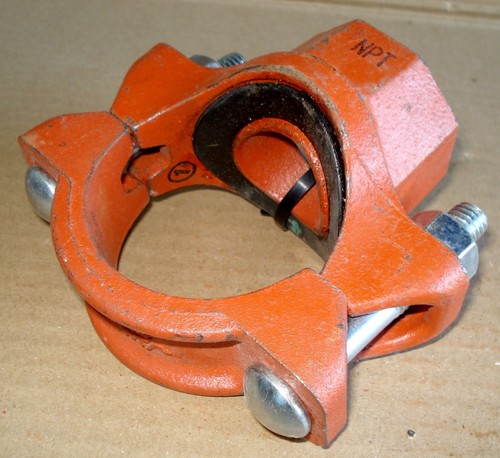 VICTAULIC 2-1/2" / 73MM MECHANICAL-T FEMALE THREADED OUTLET STYLE 920N ...