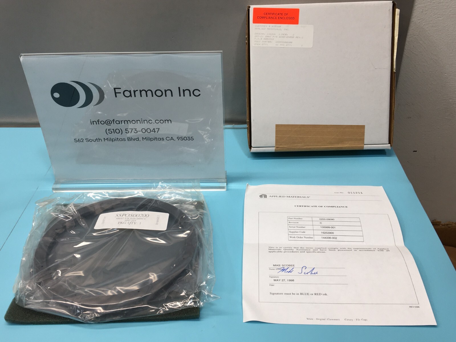 AMAT 0200-09090 Ring Graphite 200mm Sputter Etch, 152427 | eBay