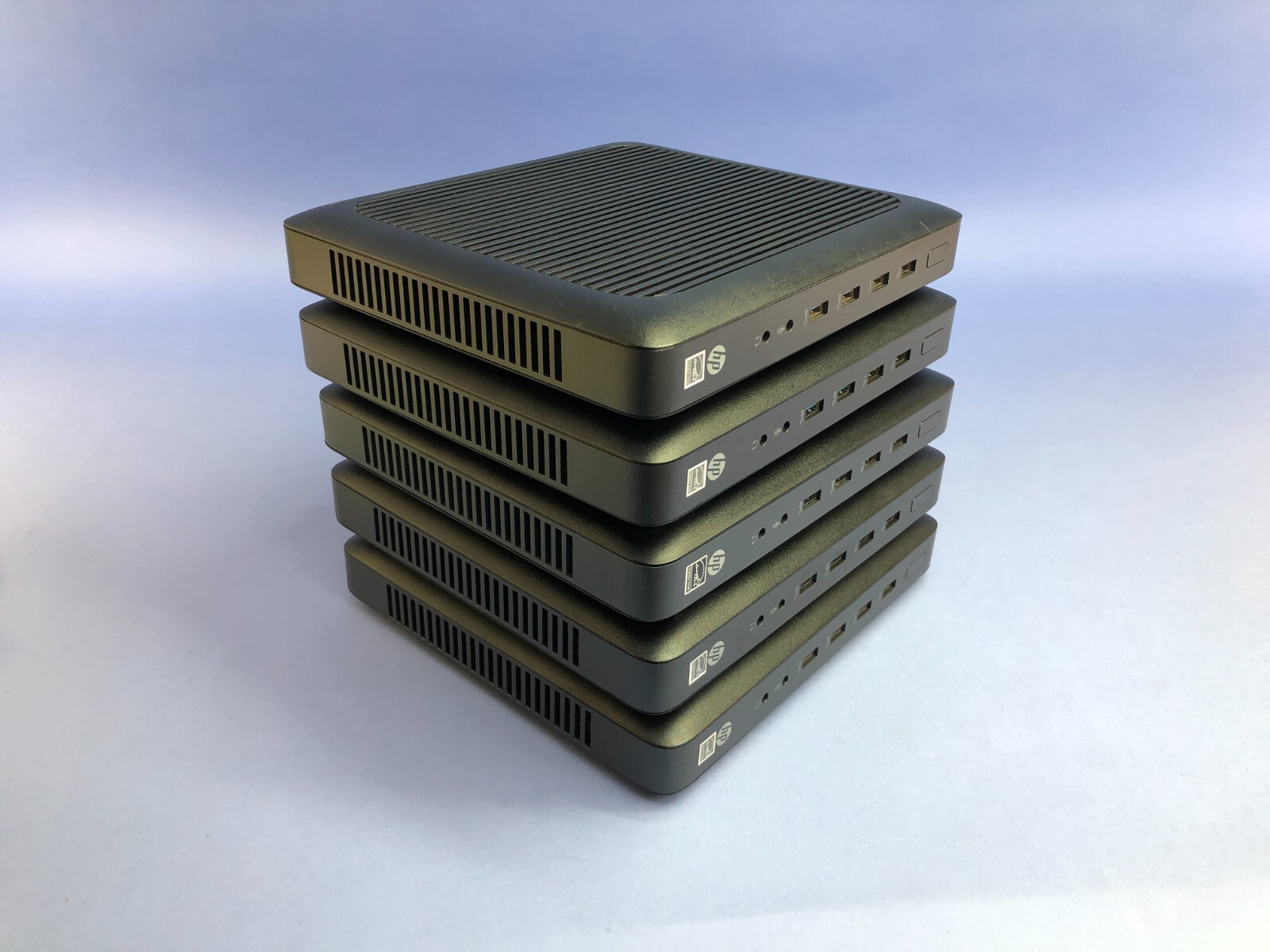 Lot of 5 - HP T620 AMD GX-217GA 1.65GHz Thin Client ( No power supply ...