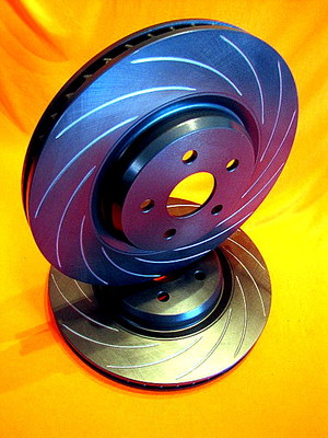 R-TYPE SLOTTED FRONT 355mm Fit FORD FPV BF PURSUIT DiscBrake Rotors ...