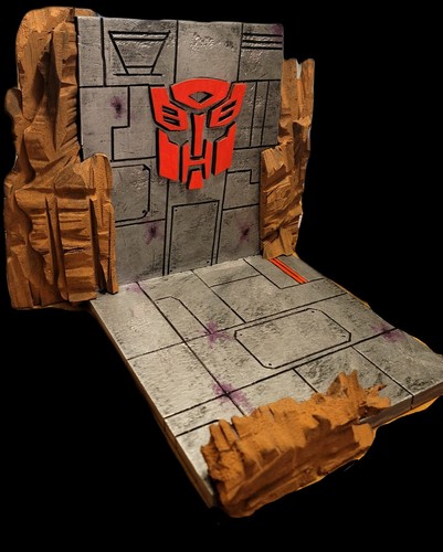Custom Diorama Transformers Autobotts Masterpiece MP 3rd party display ...