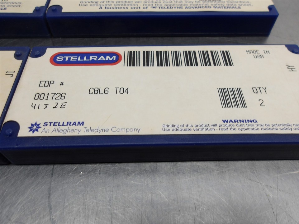 Lot Of 52 NEW! Assorted Stellram Carbide Insert - 2 Different Type (As ...