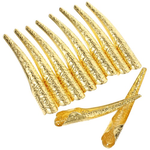 10 Pcs Golden Iron Finger Nail Claw Claw for Women Accessories | eBay UK