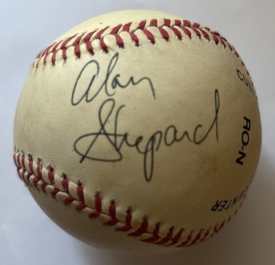 Alan Shepard First American In Outer Space Autograph On William White ...