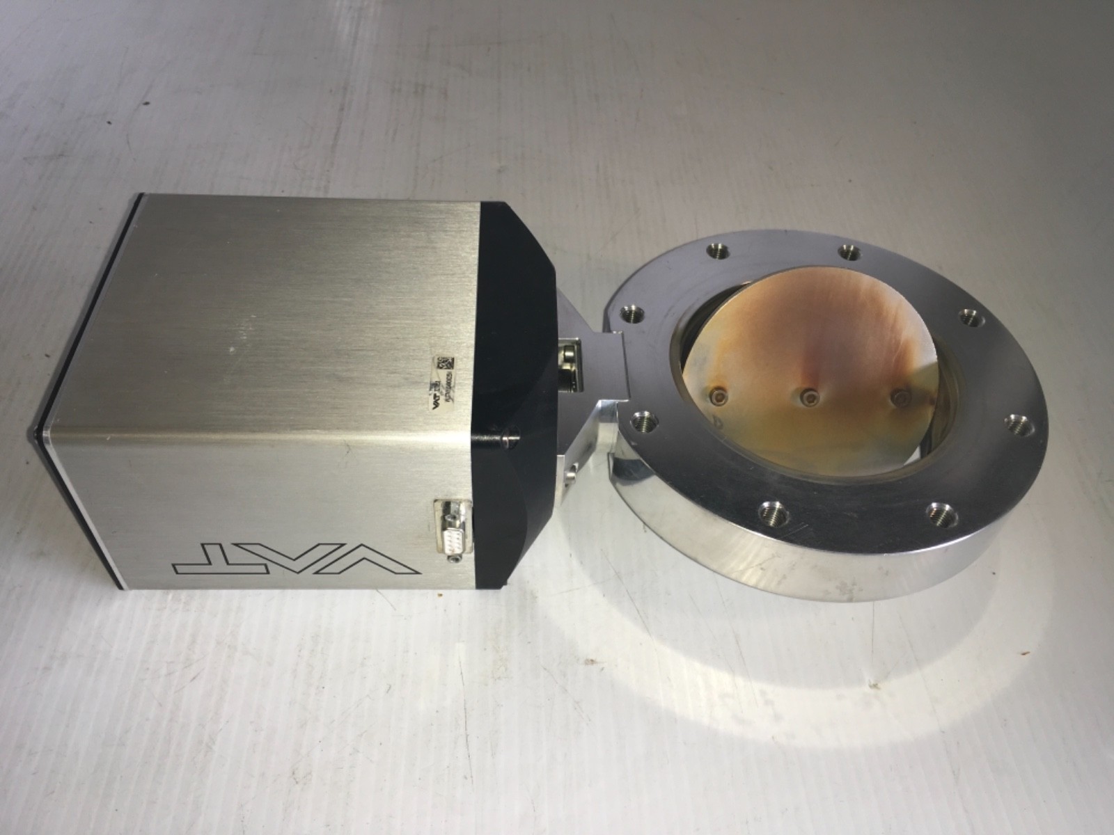 VAT 327853 STEPPER MOTOR CONTROLLER AND 4" BUTTERFLY VALVE 61240-PAGD ...