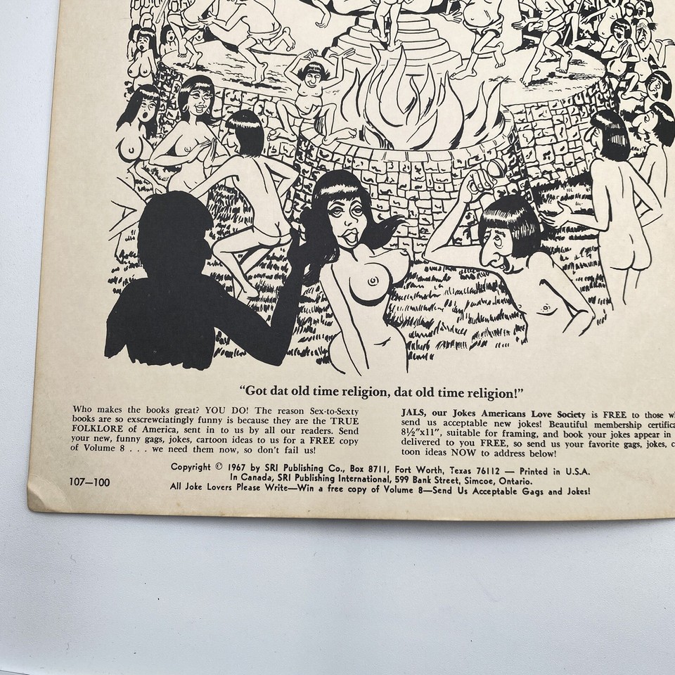 Rare Vintage Sex To Sexty Vol. 7 Classic American Humor Magazine 1967 ...