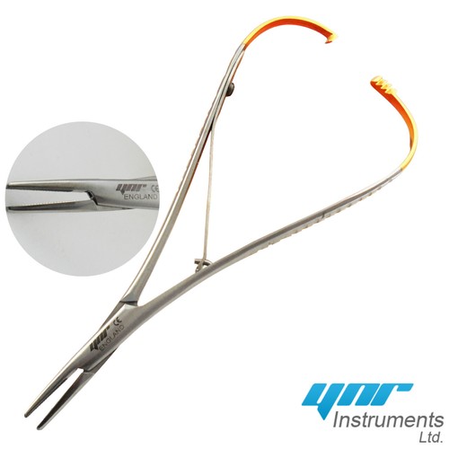 YNR Mathieu Needle Holder TC Tooth Instruments Japanese Stainless Steel ...