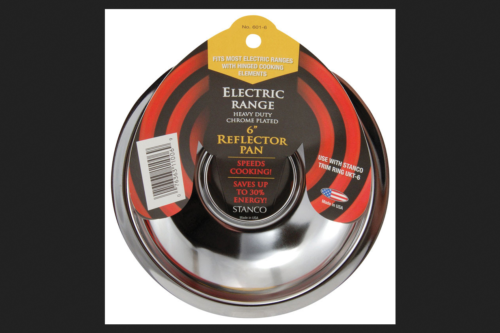 Stanco 601-6 Universal Chrome Electric Stove Drip Pan - 6 for sale ...