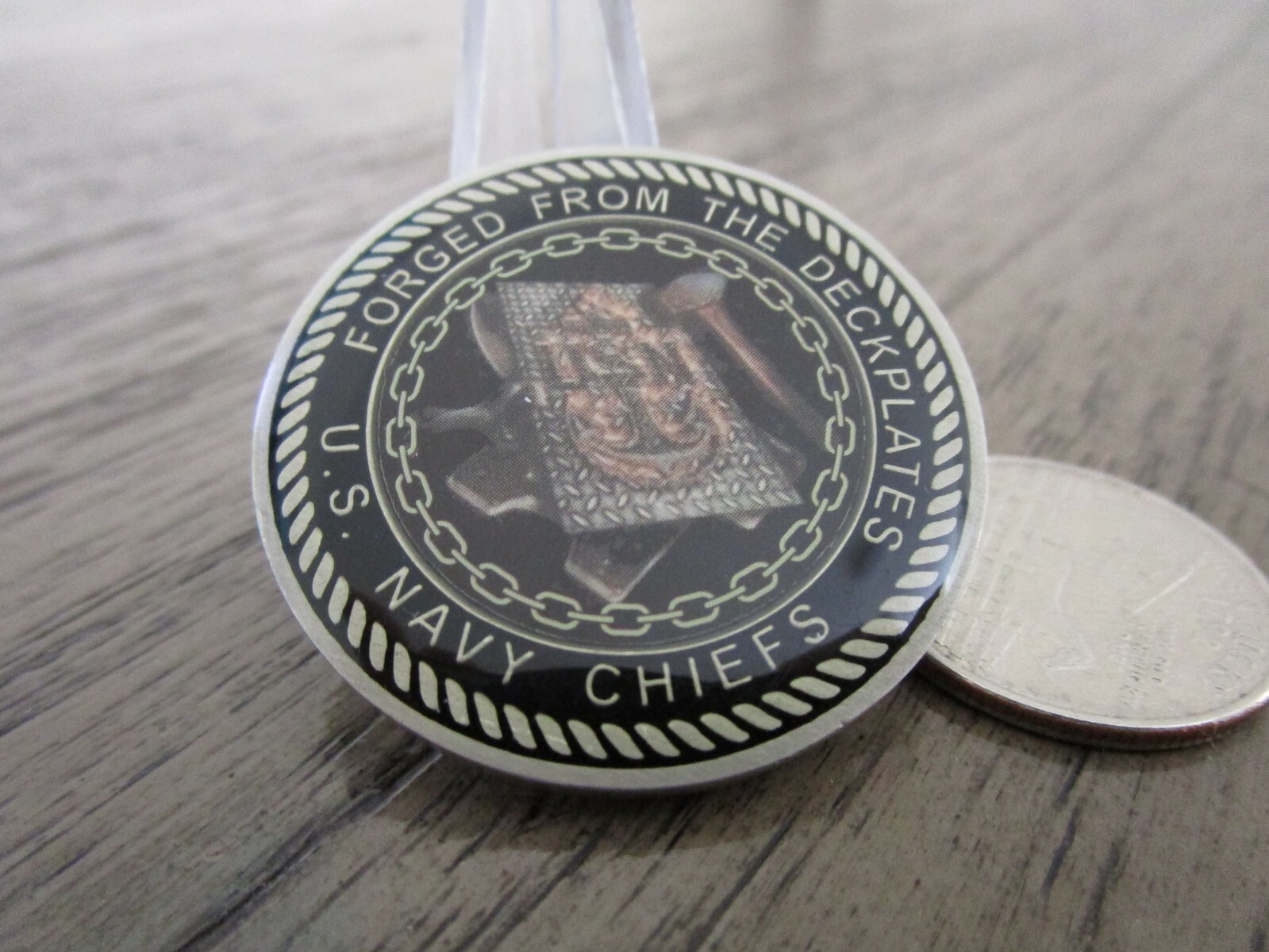 USN Forged From The Deckplates US Navy Chiefs Challenge Coin #979H | eBay
