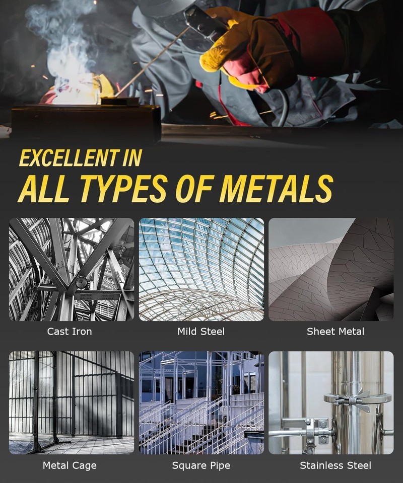 120A Stick Welder MMA Lift TIG Welding Machine W/Hot Start Mini Welder ...