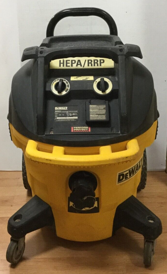 DEWALT Dust Extractor with Automatic Filter 10-Gal (DWV012) Yellow for ...