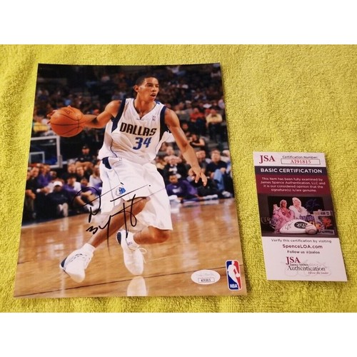 DEVIN HARRIS Signed DALLAS MAVRICKS NBA BASKETBALL Autograph 8x10 Photo ...
