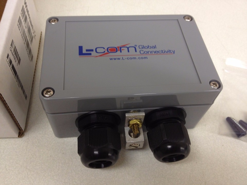 NEW L-Com CAT5e Weatherproof Lightning Surge Protector SP73925 | eBay