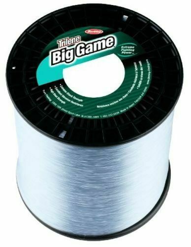 Berkley Big Game Trilene 80 LB Test 700 Yd Clear Monofilament Bg180-15 ...
