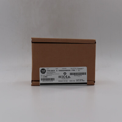 1PC NEW 1769-ASCII SER A ALLEN BRADLEY CompactLogix ASCII Interface ...