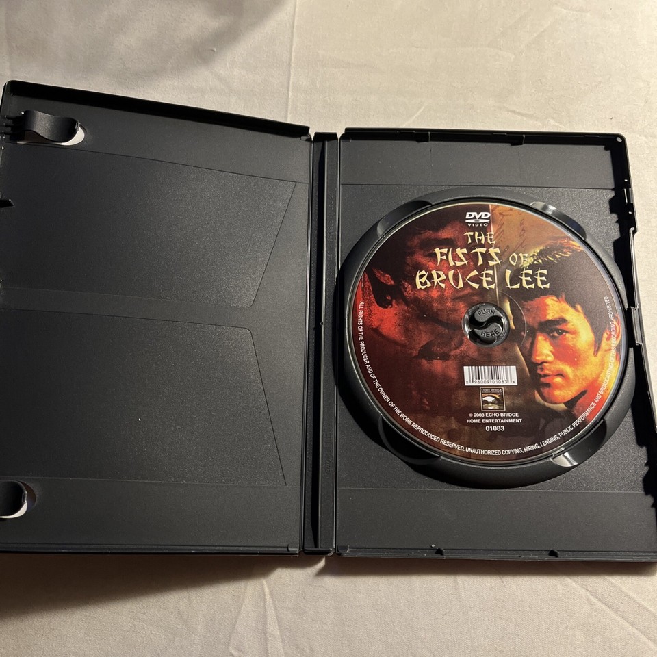 The Fists Of Bruce Lee DVD Starring Bruce Li Martial Arts Action 2003 ...