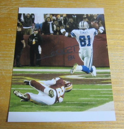 Raghib "Rocket" Ismail Autographed 8X10 Photo NFL Football Dallas ...