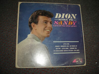 Dion - Sings To Sandy (And All His Other Girls) 1963 USA Mono Orig. LP ...