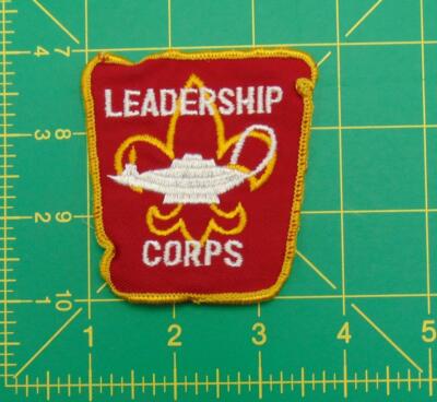Vintage Boy Scouts of America BSA Leadership Corps Patch | eBay