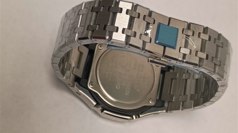 Blue Steel Casioak Custom Watch Mod Oak Casio G-Shock GA-2100 AP ...