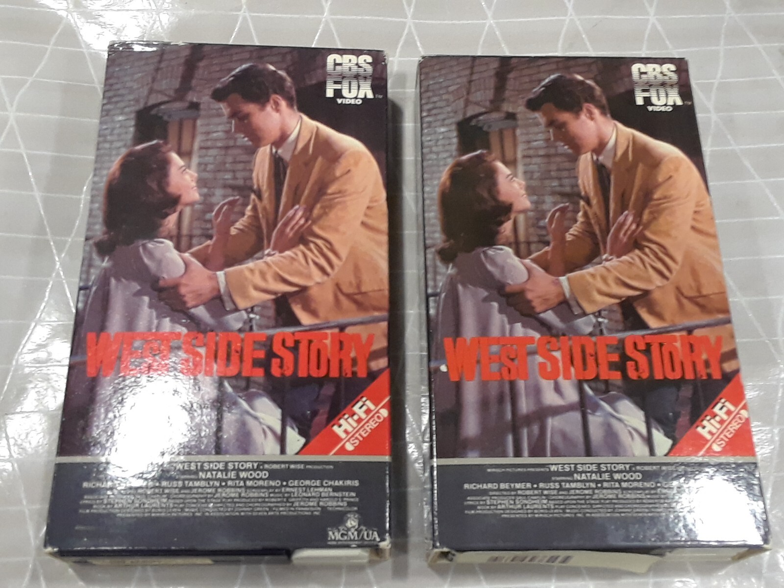 West Side Story CBS Fox Video BETA 1984 Hi-Fi Stereo Natalie Wood NTSC | eBay