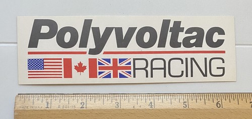 NOS Polyvoltac Racing Auto Race 6.5” Long Sticker Decal Emblem | eBay