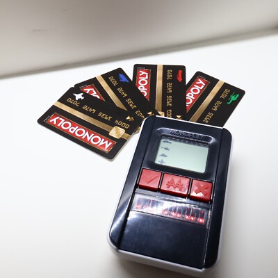 Monopoly Ultimate Banking Replacement Electronic Unit and All 4 Credit ...