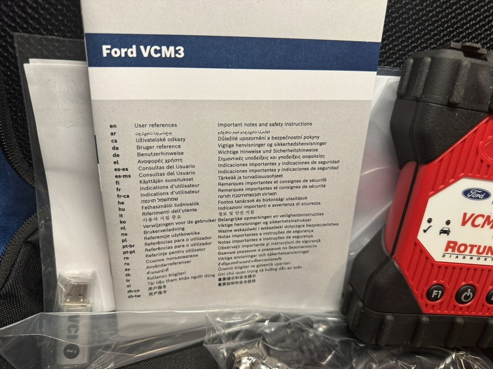 FORD Genuine Authentic Bosch VCM3 Diagnostic Dealer Kit vcm 3 vcmm NEW ...