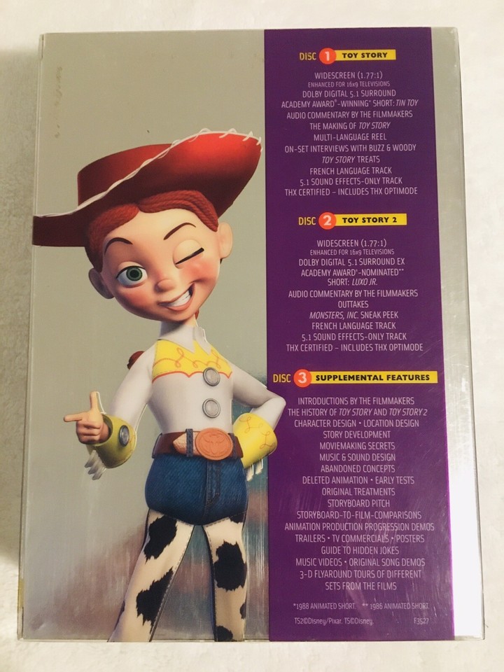 Disney’s TOY STORY ultimate toy box dvd Box Set | eBay