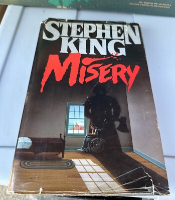 Misery Stephen King True First Edition 1st Printing Viking 1987 Dust ...