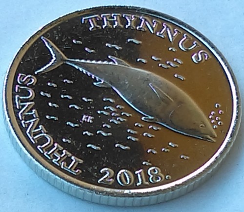 2 Kune 2018. THYNNUS, THUNNUS, TUNA, Croatian coin Hrvatska ! | eBay UK