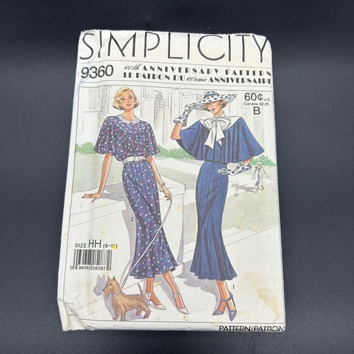 Simplicity 9360 Misses Dress 60th Anniversary Pattern Uncut Sz 6-12 | eBay