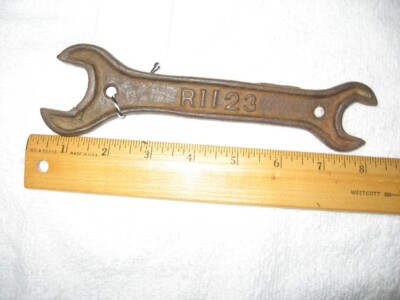 Old Vintage Antique Rock Island R1123 wrench | eBay