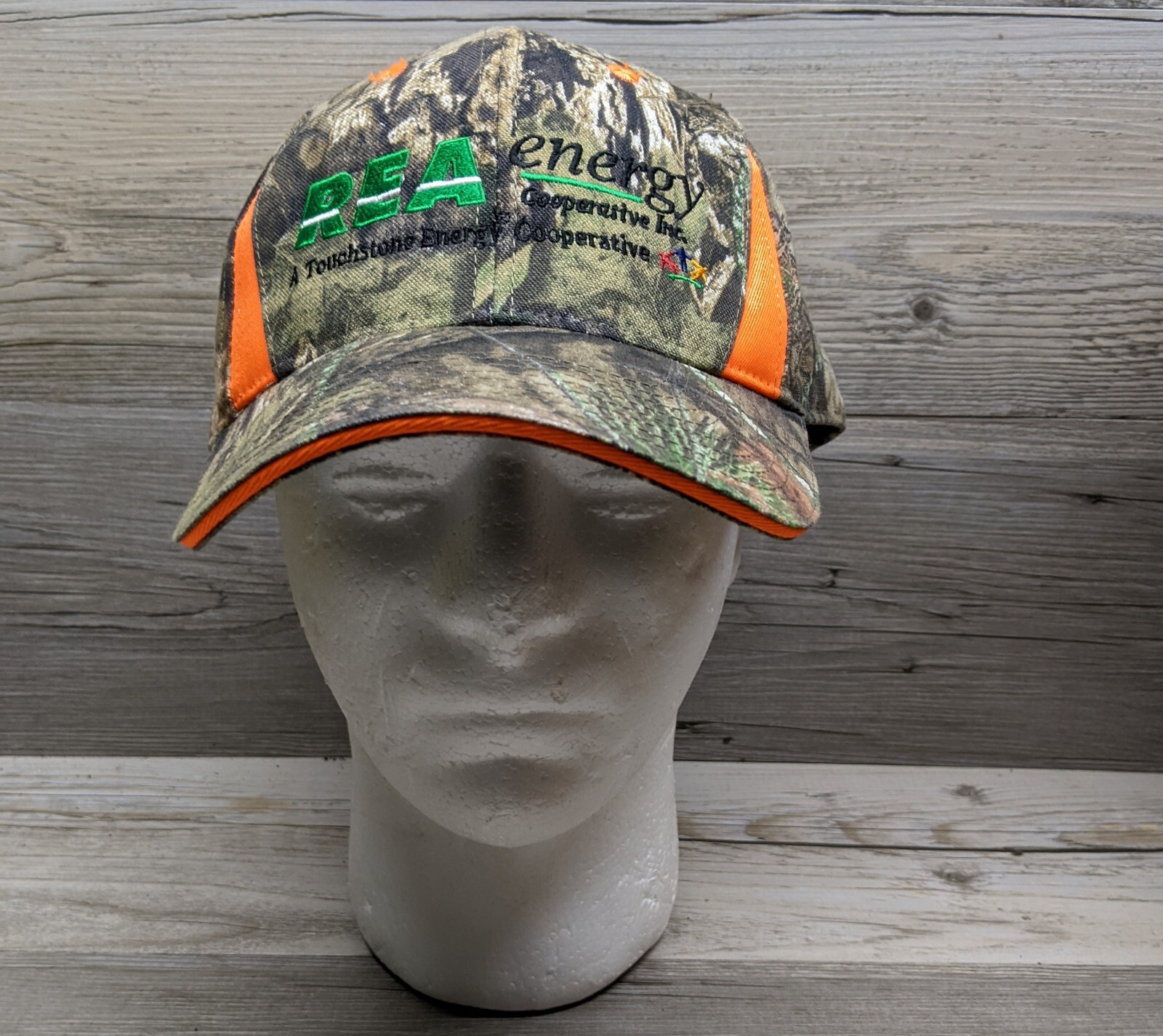 REA Energy Cooperative Inc. Break-Up Country Camo & Orange Hunters ...