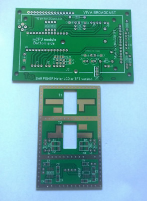 SWR Power meter Universal LCD or TFT HF PCBs protection - LDMOS mosfet ...