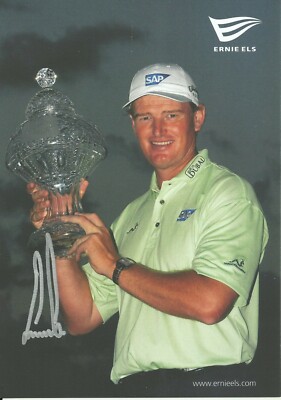 Ernie Els - Pro Golfer Autograph 6x8 Signed Photo | eBay