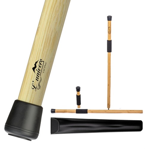 Bamboo Yoga Stick - Portable stick - two sizes 5ft & 3.9 ft - posture ...