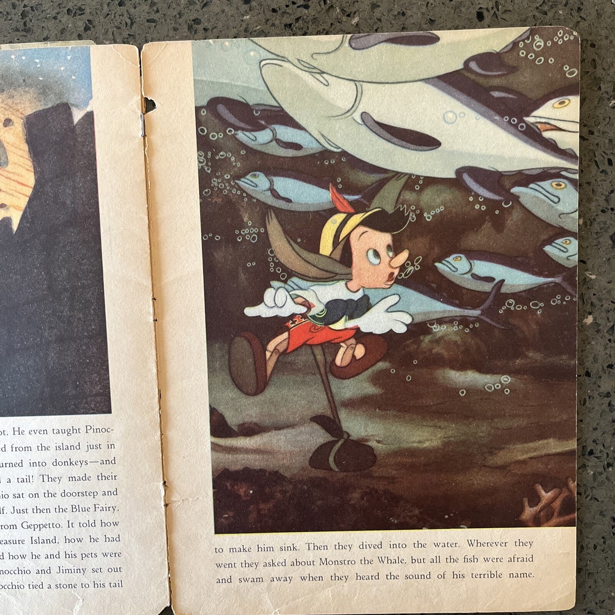 Pinocchio Book Donkey