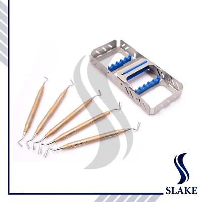 Dental Gingival Retraction Gingival Retractor 5 Pcs Set With Cassette ...