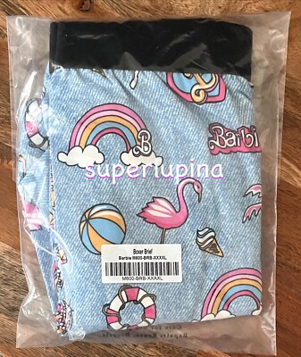 Meundies x Barbie Blue Boxer Briefs NEW Size 4XL | eBay