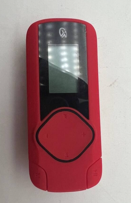 GPX MWB308R MP3 Player 8GB Bluetooth FM Radio Voice Recorder Red Retro ...