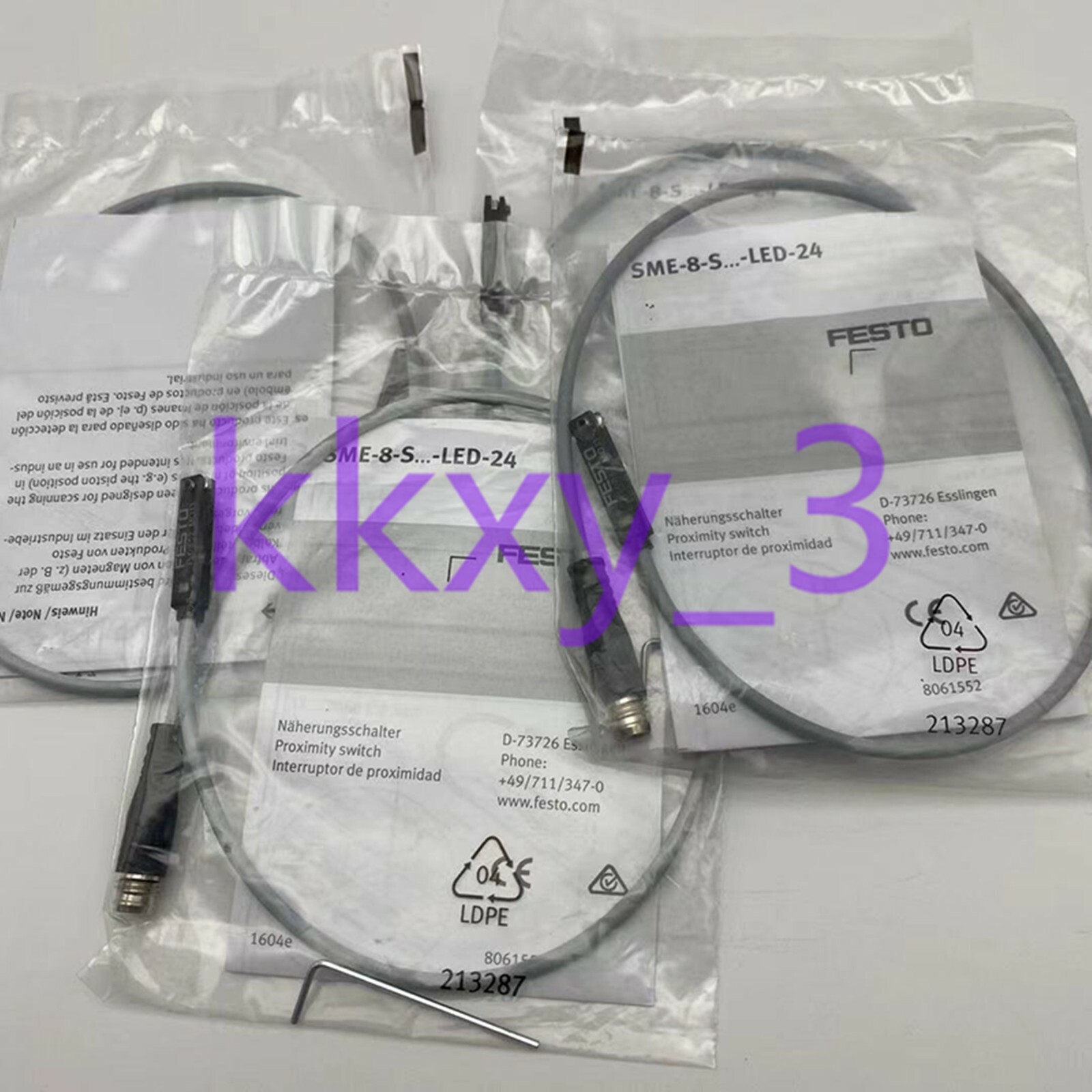 1 PCS NEW FESTO Proximity Switch SME-8-S-LED-24 150857 Reed Magnetic ...