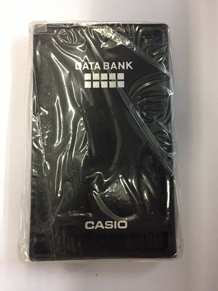NEW Casio PF-3200 LCD pocket Data-Bank computer calculator 1980 NOS ...