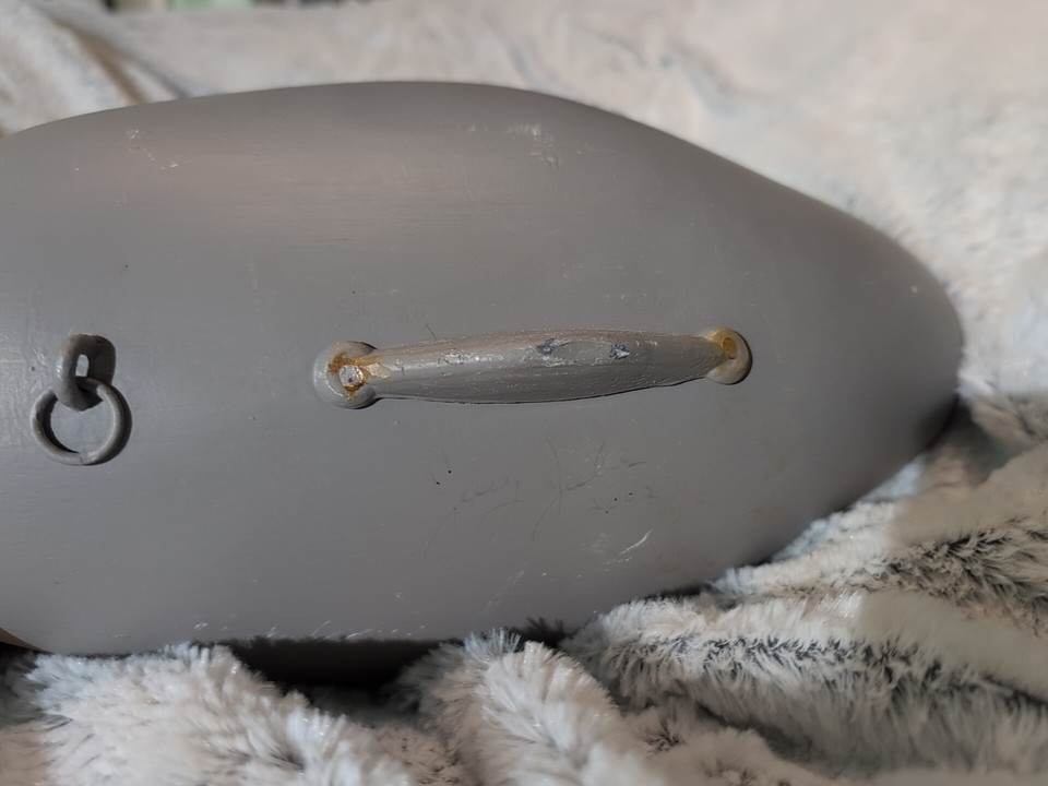 2002 Joey Jobes Hand Carved Canvasback Hen Duck Decoy Signed | eBay