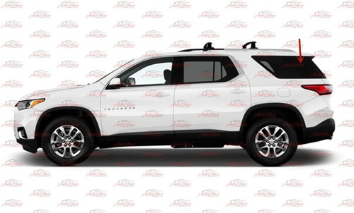 Fits 2018-2021 Chevrolet Traverse Driver Left Side Rear Quarter Window ...